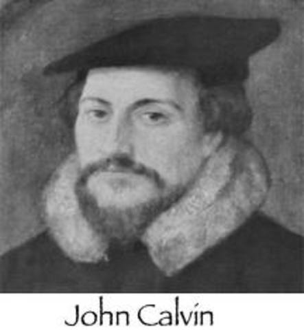 John Calvin timeline | Timetoast timelines
