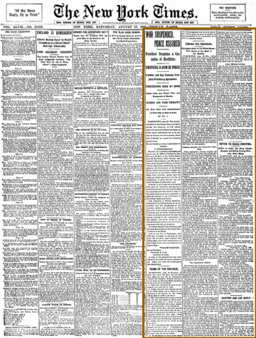 The 10 Most Important Events Of The Spanish-American War timeline | Ti