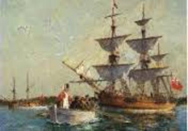 The First Fleet timeline | Timetoast timelines