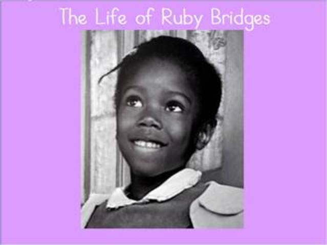 Ruby Bridges timeline | Timetoast timelines