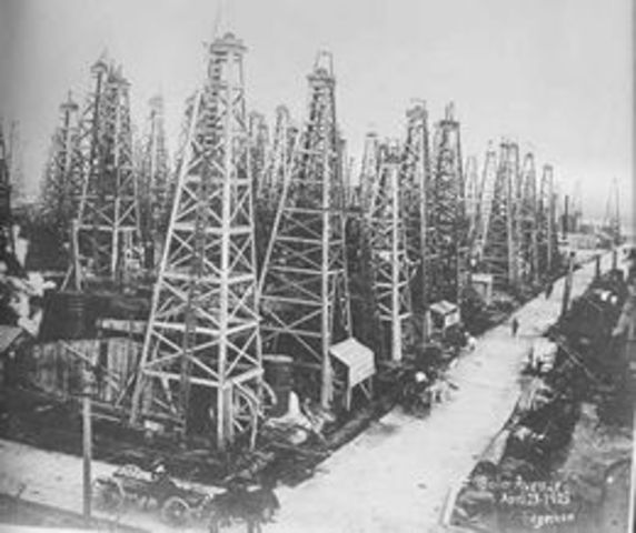 Texas Oil History Saraly Garcia timeline | Timetoast timelines