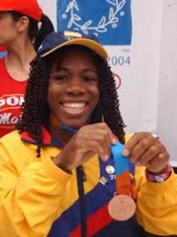 Medallas olimpicas ganadas por Colombia timeline | Timetoast timelines