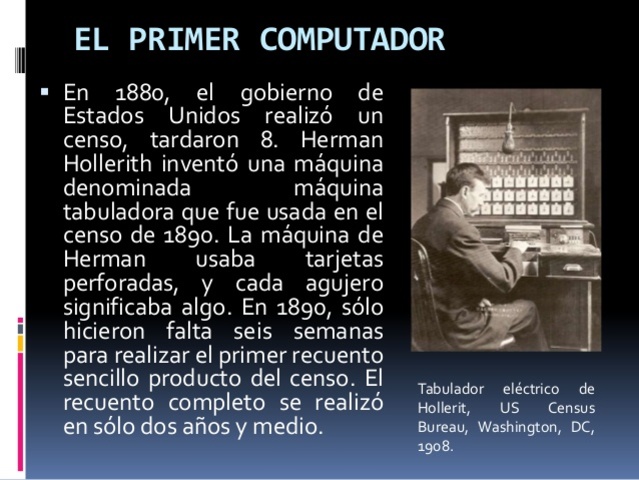 Historia de la Computación timeline | Timetoast timelines