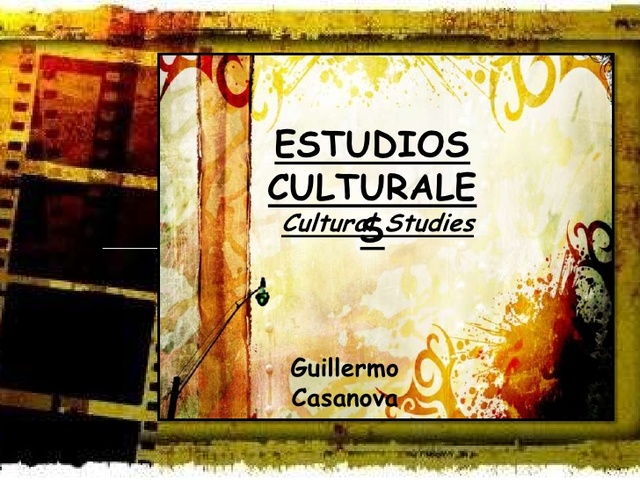 Trayectoria de los estudios culturales en Europa Y Norteamérica.