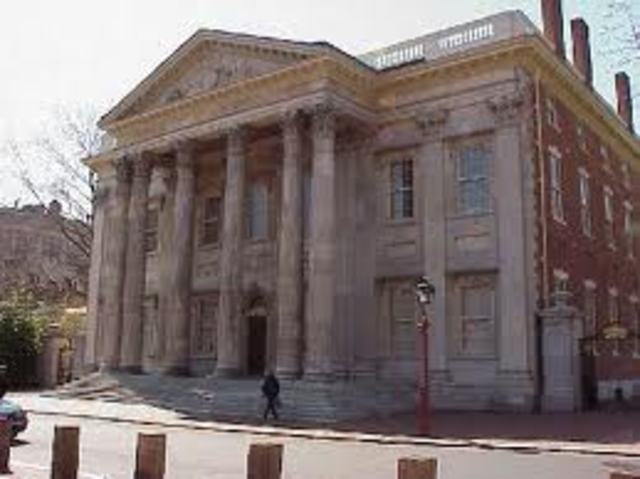 Alexander Hamilton Important Timeline mrs.Febus -Brandon Odenwald- | T