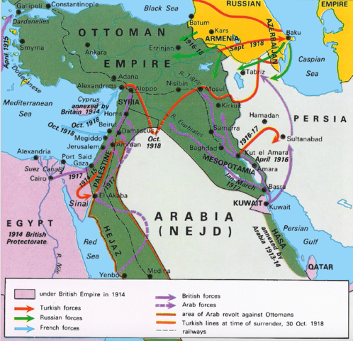 Conflict in the Middle East timeline | Timetoast timelines
