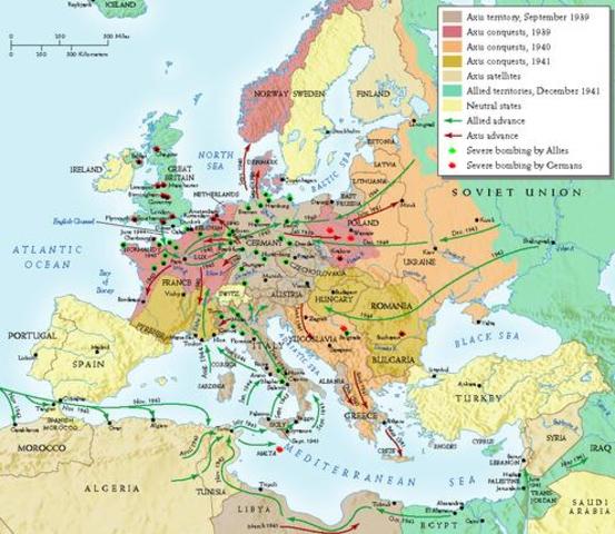 European Theater timeline | Timetoast timelines