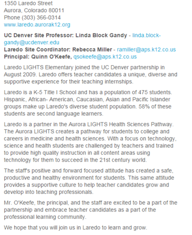 Laredo Elementary School timeline | Timetoast timelines