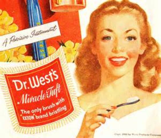 History of the Toothbrush | Timetoast timelines