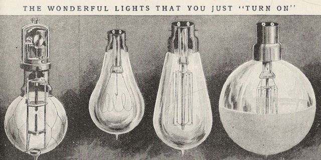 The Invention and Innovation of the Light Bulb timeline | Timetoast