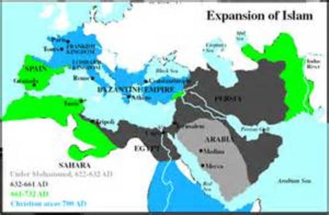 Islamic Expansion timeline | Timetoast timelines