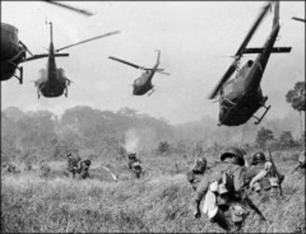 Vietnam War Brief History timeline | Timetoast timelines