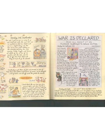 My Secret War Diary | Timetoast timelines