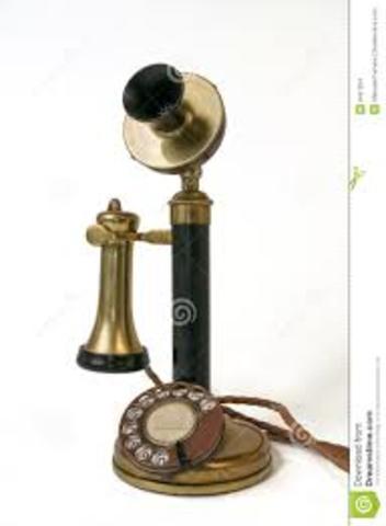 Evolución de la Telefonía timeline | Timetoast timelines