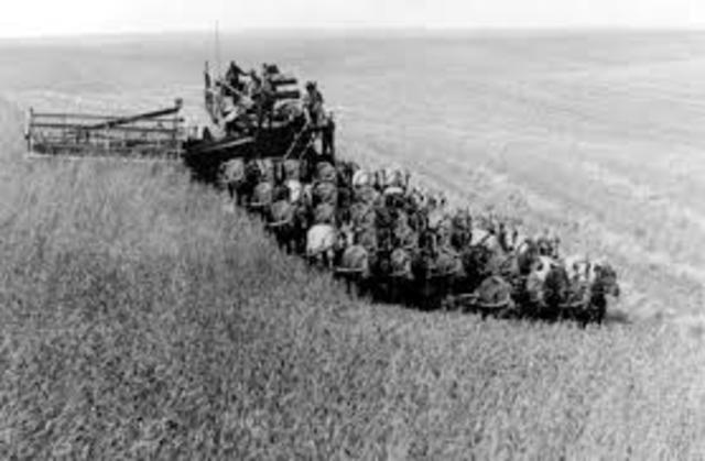 Mechanization of Agriculture in the 19th century timeline | Timetoast