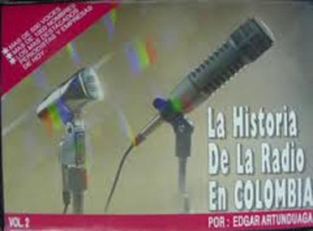 Historia de la radio en colombia timeline | Timetoast timelines