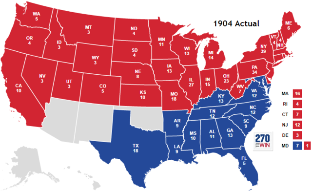 5 Historic Elections timeline | Timetoast timelines