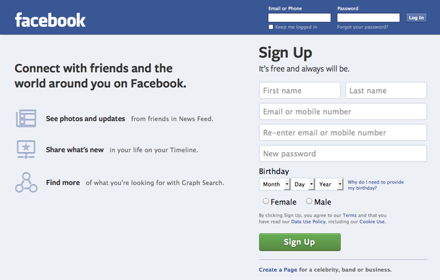 Evolution Of Facebook timeline | Timetoast timelines