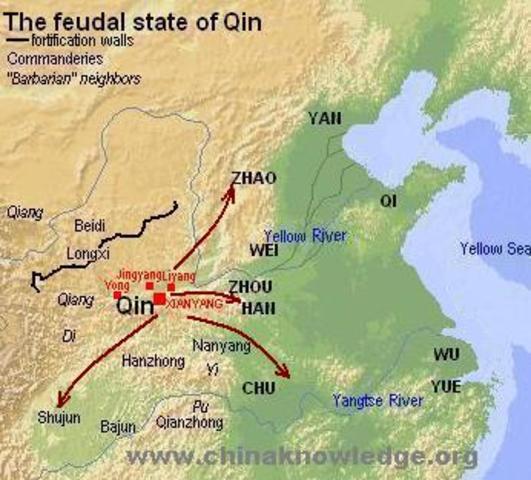 Qinhan Empire Map