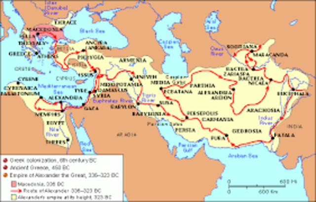 Alexander The Great timeline | Timetoast timelines