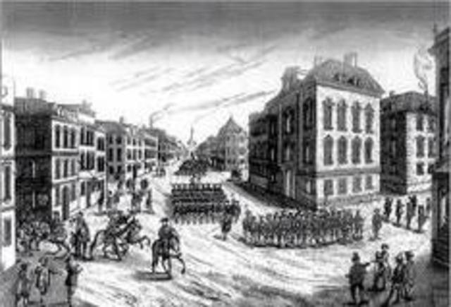 American Revolution timeline | Timetoast timelines