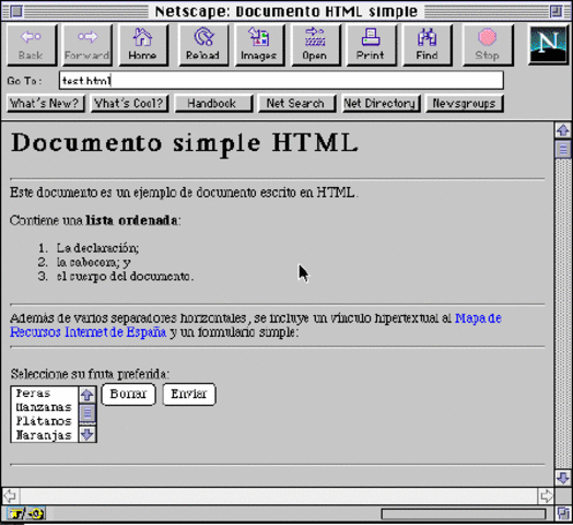 Historia del HTML timeline | Timetoast timelines