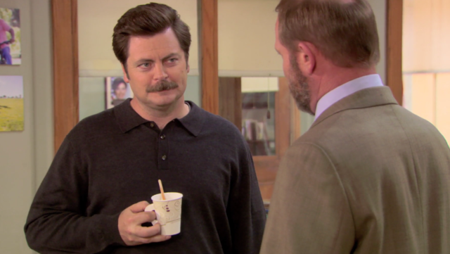 Parks and Recreation Season 3- Ron and Leslie timeline | Timetoast