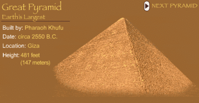 The Great Pyramids of Egypt timeline | Timetoast timelines