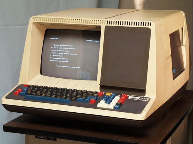 Historia de los procesadores de texto timeline | Timetoast timelines