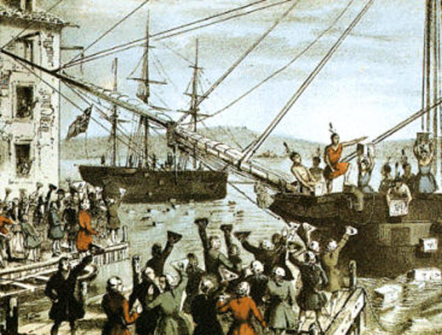 Independencia de Estados Unidos timeline | Timetoast timelines