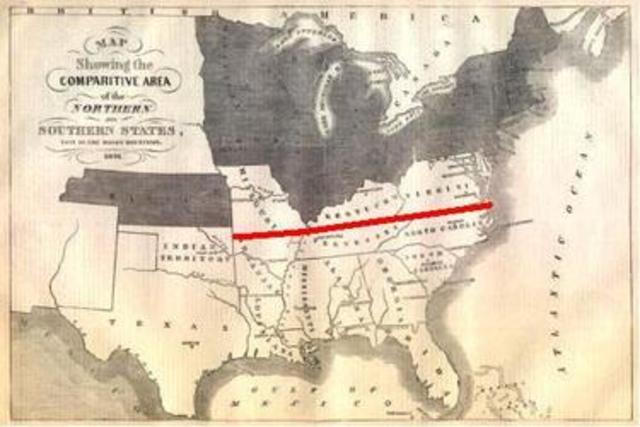 Pre Civil War timeline | Timetoast timelines