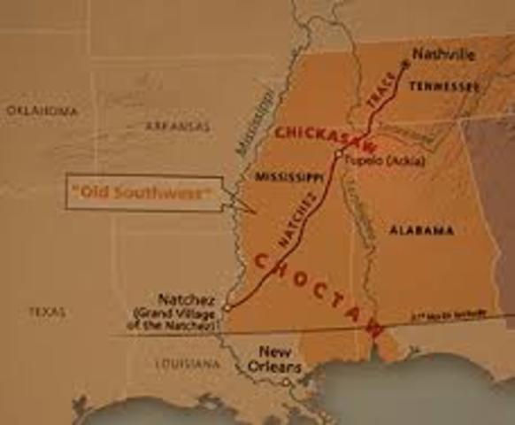 Chickasaw timeline | Timetoast timelines