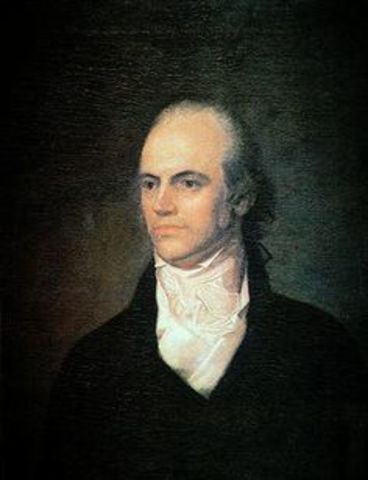 Aaron Burr's Life timeline | Timetoast timelines