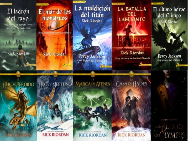 Percy Jackson y los Hèroes del Olimpo timeline | Timetoast timelines