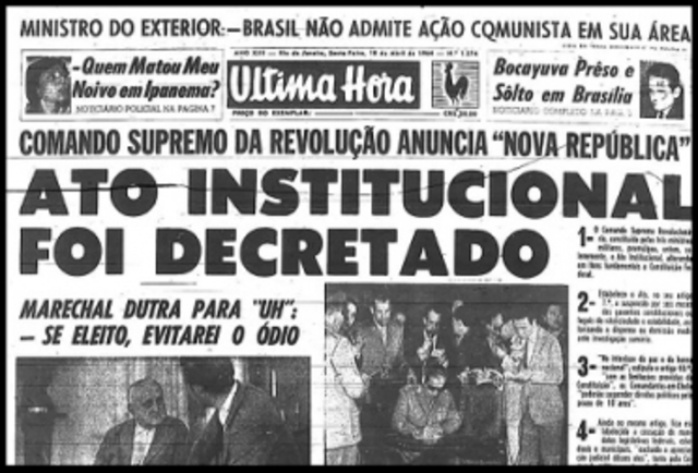 Ditadura Militar timeline | Timetoast timelines