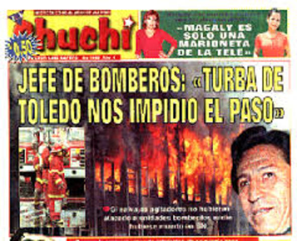 Todos los periódicos del Perú timeline | Timetoast timelines