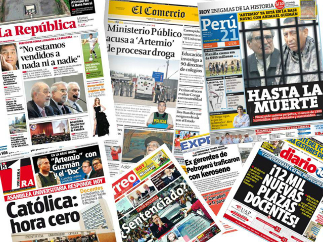 Periódicos en la historia del Perú timeline | Timetoast timelines