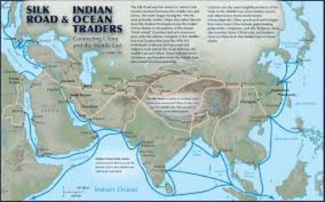 Indian Ocean Trade Development and Networks timeline | Timetoast timelines