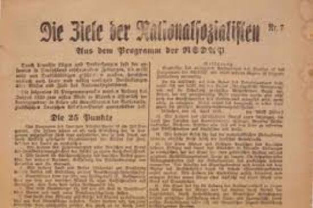 Rise of Hitler Timeline | Timetoast timelines