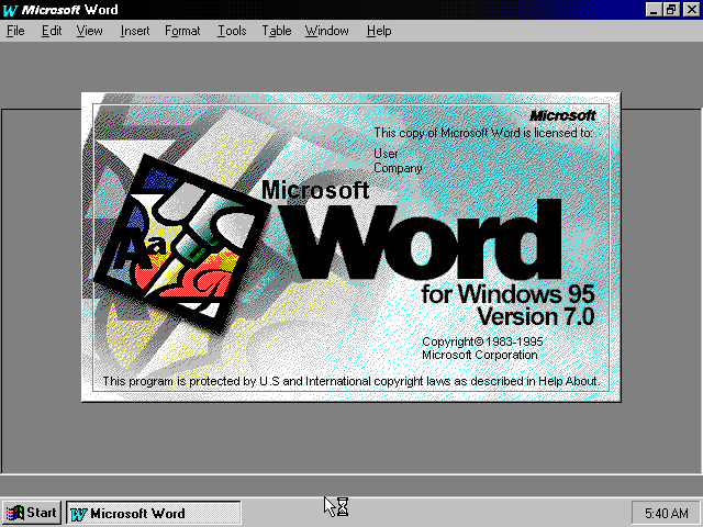 Linea de tiempo de Microsoft Word timeline | Timetoast timelines