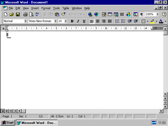 Linea de tiempo de Microsoft Word timeline | Timetoast timelines