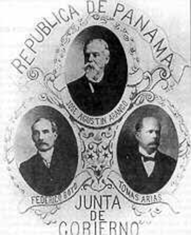 Evolución de la Nación Panameña timeline | Timetoast timelines