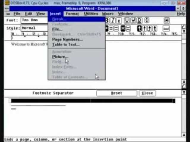 Historia de Microsoft Word timeline | Timetoast timelines