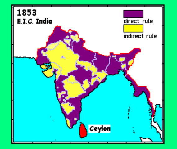 British Imperialism in India timeline | Timetoast timelines