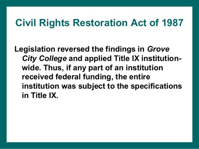 Title IX Timeline/ASU | Timetoast timelines