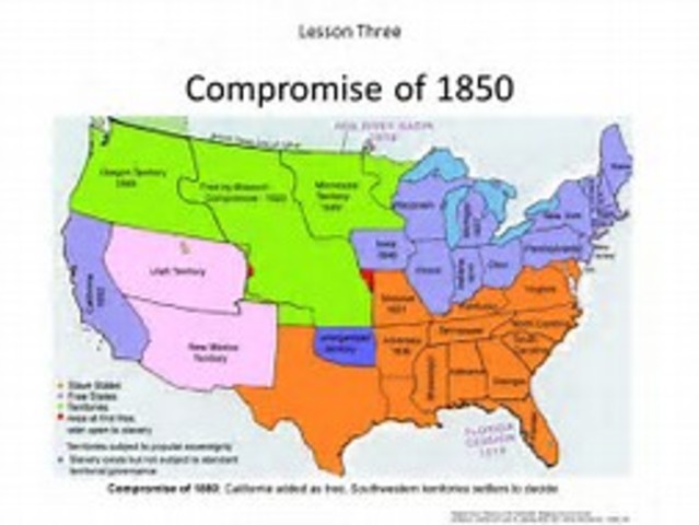 Events That Lead to The Civil War timeline | Timetoast timelines