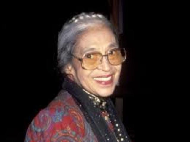 Rosa Parks timeline | Timetoast timelines