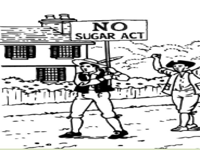 Colonial Boycott Political Cartoons