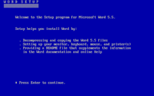 Versiones Ms-Dos timeline | Timetoast timelines
