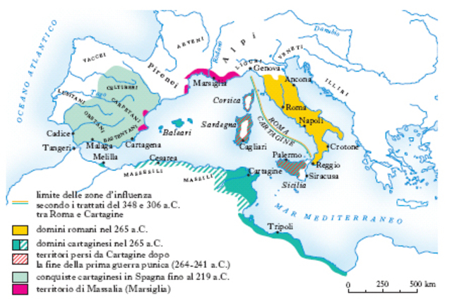 GUERRE PUNICHE timeline | Timetoast timelines